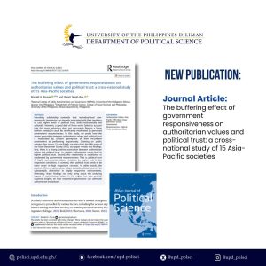 UP Department of Political Science